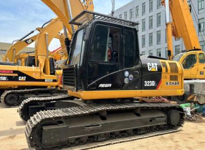 China Original  23 Ton Used Hydraulic Crawler Excavators CAT323 Secondhand Track Digger for sale