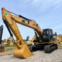 China 29 Ton Used Cat 329 Heavy Machinery Excavator Adopts Hydraulic Track Diggers for sale