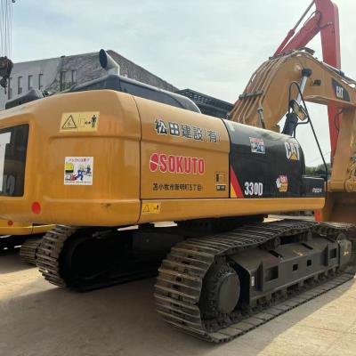 China Secondhand Backhoe Excavator Cat 330 Original Import Excavator 30 Ton Mining Digger for sale