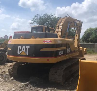 China Good Quality Used Backhoe CAT 325B Excavators 25 Ton Heavy Duty Machine for sale