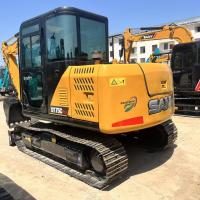 China 7ton Used Excavators Sany Sy75 Crawler Digger With Blade And EPA for sale