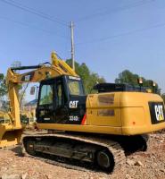 China Strong Power CAT 324D Used Medium Excavators 24 Ton Backhoe Diggers for sale