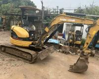 China 3 Ton Original Brand CAT 303 Mini Excavators Secondhand Digger With Push Shovel for sale