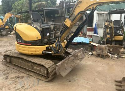 China 3 Ton Original Brand CAT 303 Mini Excavators Secondhand Digger With Push Shovel for sale