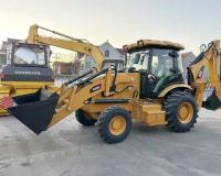 China Second Hand Wheel Cat 420F Loader Excavator Digger  Cat Backhoe Loader Used for sale