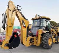 China Second Hand Wheel Cat 420F Loader Excavator Digger  Cat Backhoe Loader Used for sale