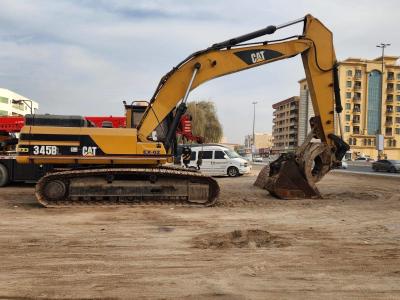 China 45ton Used CAT 345BL Big Size Crawler Digger Heavy Machinery Backhoe Heavy Excavator for sale