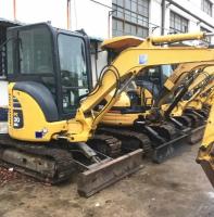 China Used Mini Construction Machine Diggers Komastu PC30 3 Ton Small Excavators for sale