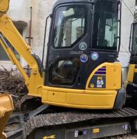 China Good Condition Used Komastu PC 55 Excavators 5 Ton Backhoe Diggers Secondhand for sale