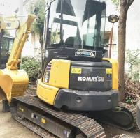 China Good Condition Used Komastu PC 55 Excavators 5 Ton Backhoe Diggers Secondhand for sale