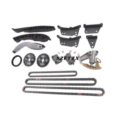 China Timing Chain Kit 16PCS 243514A7000 for Kia Sorento Hyundai H-1 2.5 CRDi D4CB Engine for sale