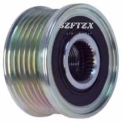 China Alternator Clutch Pulley F-238005 F-230329 535004010 55mm 6 Groove for BMW Valeo Generator for sale