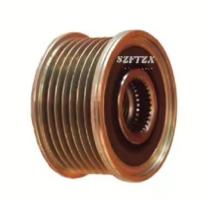 China Alternator Clutch Pulley 535025410 F-551893 7 Groove 53.3mm OD for BMW X5 E70 3.0i for sale