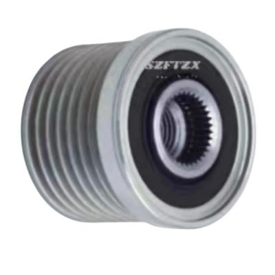 China Unidirectional Alternator Freewheel Clutch 535016410 F-554007 7 Groove 53.3mm for BMW Brilliance 3 5 E60 E90 for sale