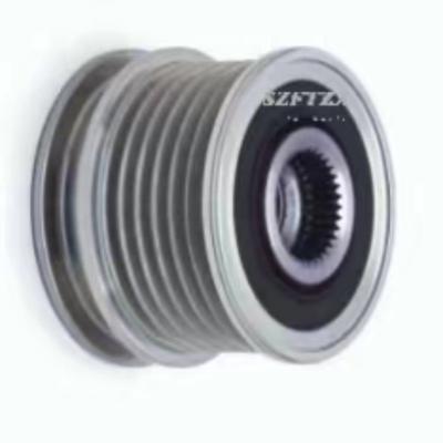 China Alternator Pulley 535005010 F-233197 F-559320 6 Groove 55mm for Mercedes Viano Vito 2.1T Diesel for sale