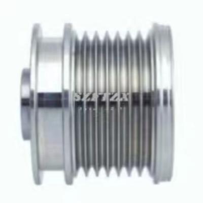 China Alternator Clutch Pulley 535014010 F-239808 7 Groove 55mm OD for Mercedes Sprinter 3.0 Diesel for sale