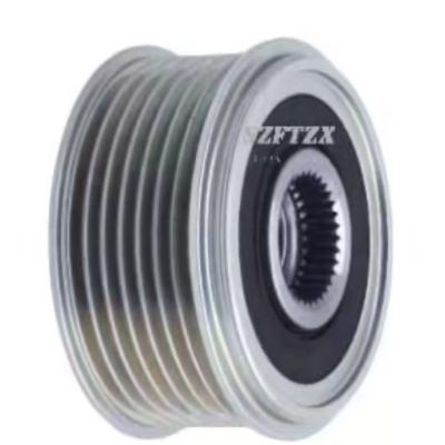 China Alternator Clutch Pulley F-564759 7 Groove 59mm OD for Audi Q7 VW Touareg 3.6 for sale