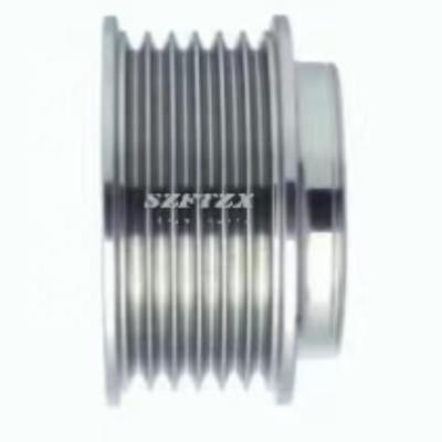 China Alternator Clutch Pulley 535025010 F-568796 6 Groove 70mm OD for Audi A6L C7 2.5 3.0 for sale