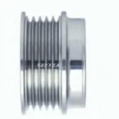 China FAW Volkswagen Passat B5 Alternator Clutch Pulley 5 Groove 61mm OD Right Rotation 1.8T 2.0 for sale