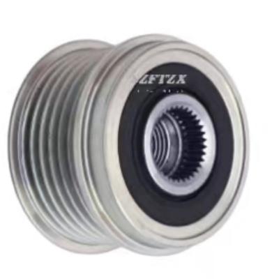 China Alternator Clutch Pulley F-235449 535008310 7 Groove 61mm OD for Porsche Cayenne Macan Panamera 3.0 3.6 for sale