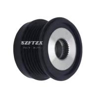 China Alternator Clutch Pulley 2741550215 535029310 920717 1003717 for Mercedes Benz Vito 2.0 C300L 57.5mm 6 Groove for sale