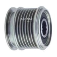 China Alternator Pulley 535016510 F-557311 7 Groove 60mm OD for Benz C180 C200 Kompressor 1.8S for sale