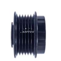 China Alternator Unidirectional Pulley 27415-0T011 60.5mm OD 6 Groove for Toyota Vios Corolla Yaris EZ 1.6 1.8 2.0 for sale