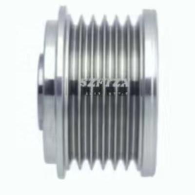 China Alternator One-Way Pulley F-235968 535008610 6-Groove 55mm for Mercedes-Benz C220 E220 E320 S320 CDI for sale