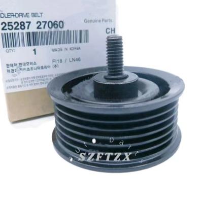China Genuine Engine Timing Belt Idler Pulley 2528727060 10cm for Hyundai Kia for sale