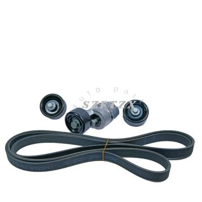China Engine Belt Tensioner Kit 2528125000 2521225000 2528725010 2528725110 for Hyundai Kia 4Pcs Set for sale