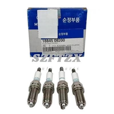 China Genuine Iridium Spark Plug 18845-08200 4Pcs Set for Hyundai Genesis Coupe 2008-2012 for sale