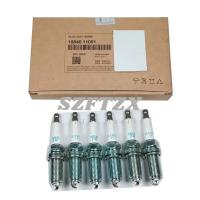 China Genuine OEM 1884011051 Iridium Spark Plug 4Pcs Set for Hyundai Kia Nissan Toyota 15cm Length for sale