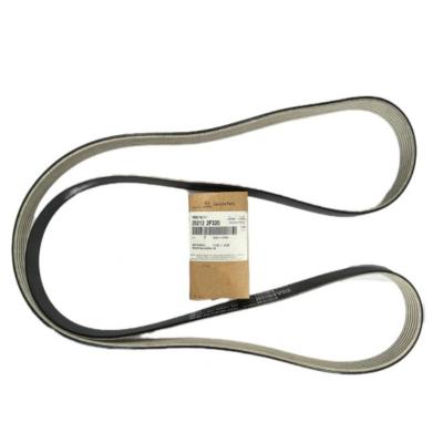 China Genuine OEM V-Ribbed Belt 252122F320 6PK2411 for Hyundai Grand Santa Fe Kia Sorento for sale