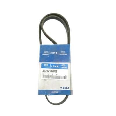 China Genuine OEM 2521239800 V-Ribbed Fan Belt for Hyundai Terracan 2001-2006 for sale