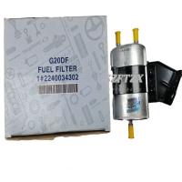 China Genuine OEM 22400-34302 Fuel Filter for Ssangyong Korando C Actyon 2.0L for sale