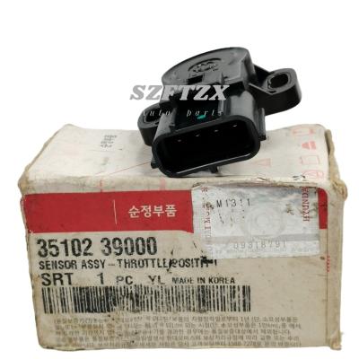 China Genuine OEM 3510239000 Throttle Position Sensor 35102-39000 for Hyundai Terracan KIA Sedona Sorento 2002-2006 for sale
