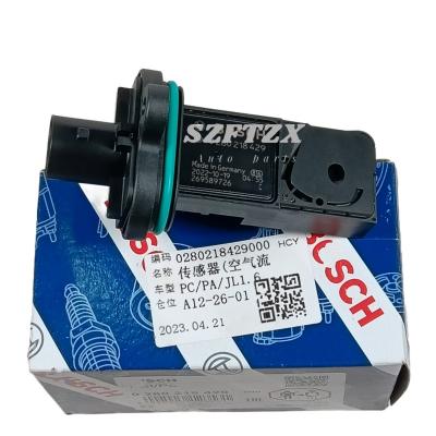 China Genuine Bosch 0280218429 Mass Air Flow Sensor for Chevrolet Cadillac Opel Vauxhall 1.4L 1.8L for sale