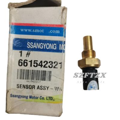 China Genuine OEM 6615423217 Coolant Water Temperature Sensor for Ssangyong Musso Rexton Chairman 2002-2005 for sale