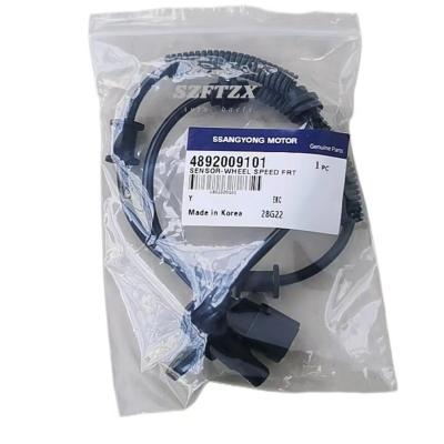China Genuine OEM 48920-09101 ABS Wheel Speed Sensor Front for Ssangyong Kyron Actyon Rexton 2005-2017 for sale