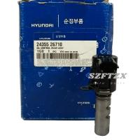 China Genuine OEM 2435526710 VVT Oil Control Valve for Hyundai Accent Kia Rio 1.6L 2006-2011 for sale