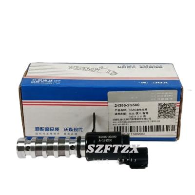 China Genuine OEM 243552G500 Variable Valve Timing Solenoid Left for Hyundai Kia 2.4L for sale