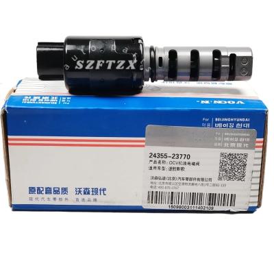 China OEM 2435523770 Oil Control Variable Valve Timing Solenoid for Hyundai Elantra 2005-2013 Kia Soul 2010-2011 for sale