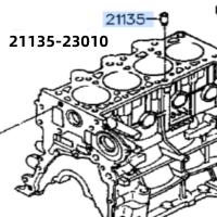 China Genuine OEM 2113523010 Valve Non Return Cylinder Block for Hyundai Elantra Sonata KIA Optima 2000 2006 for sale