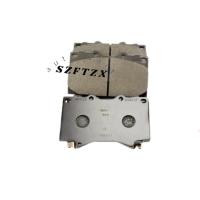 China Toyota Land Cruiser Prado Front Brake Pads 04465YZZF6 25cm Length 2003-2008 for sale