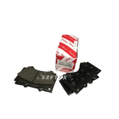 China OEM 0446560280 Front Brake Pads 25cm x 15cm for Toyota Land Cruiser Lexus for sale