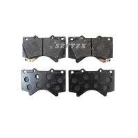 China OEM 0446560280 Front Brake Pads 25cm x 15cm for Toyota Land Cruiser Lexus for sale