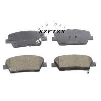 China Hyundai Kia Rear Brake Pads Set 58302-2WA00 Disc Brake for 2008-2015 Santa Fe Sorento for sale