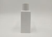 China 100ml White PET Plastic Cosmetic Skin Care Bottle with Screw Cap 20mm for sale