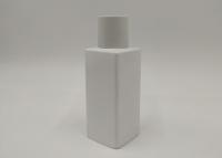 China 100ml White PET Plastic Cosmetic Skin Care Bottle with Screw Cap 20mm for sale