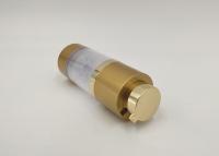 China Airless Cosmetic Vacuum Pump Bottle 30ml 50ml AS ABS Plastic Lotion Dispenser for sale